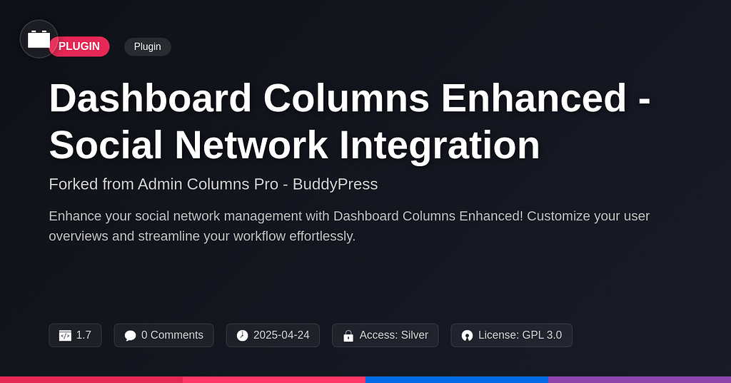 Dashboard Columns Enhanced - Social Network Integration - Product Help - Festinger Vault Community